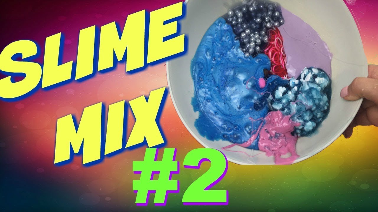 MIXING MY SLIME COLLECTION #2 | MIXING ALL MY SLIMES | SLIMESMOOTHIE ...