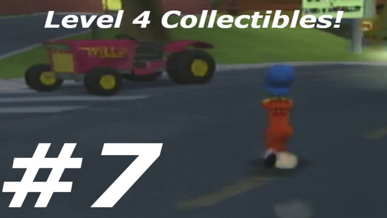 the simpsons hit and run (100%) | part 7 - level 4 collectibles! - YouTube
