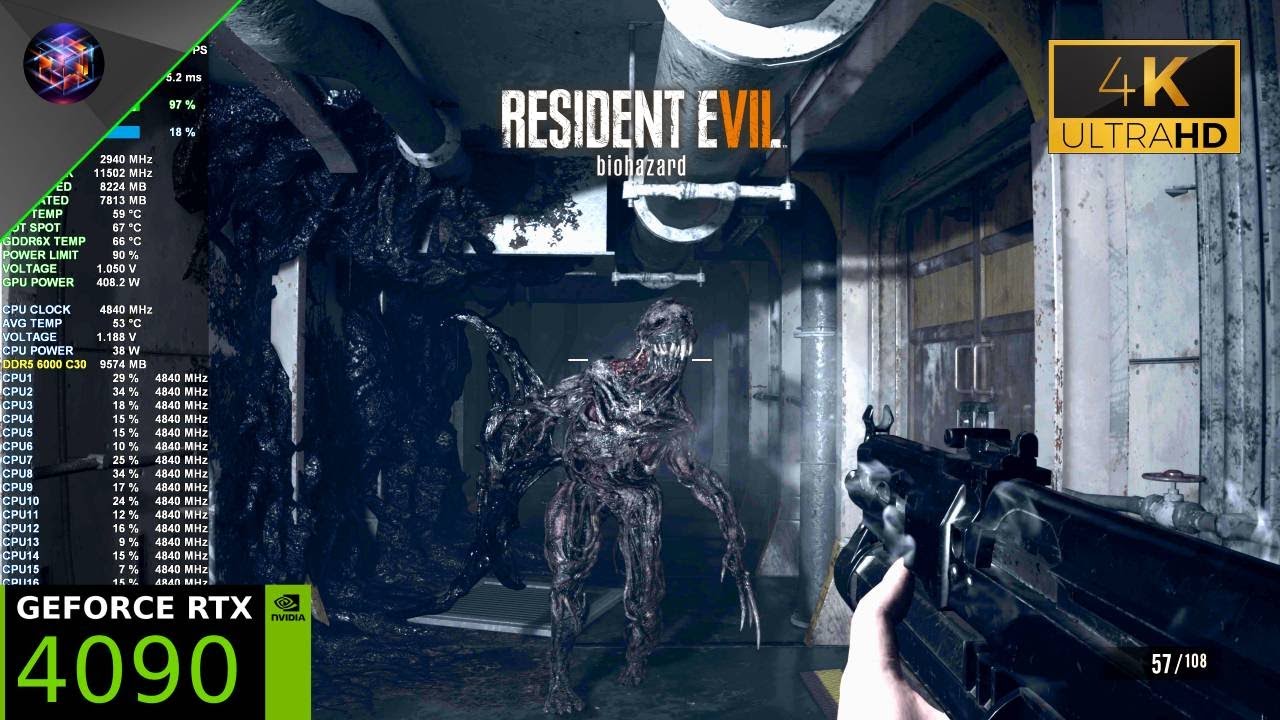 Resident Evil 7: Biohazard PC Gameplay [4K] Native, Ray Tracing ON ...