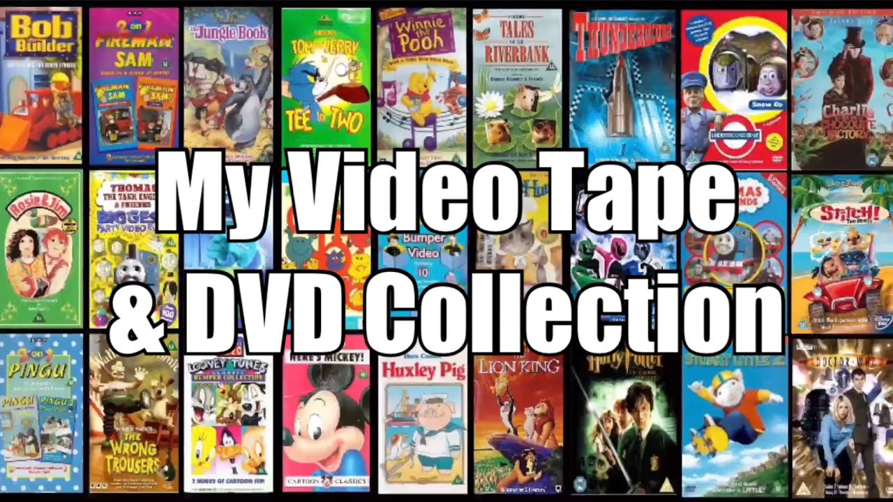 My Video Tape & DVD Collection - YouTube