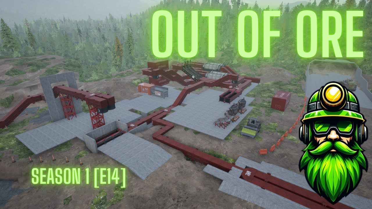 Rebuilding The Wash Plant! Out of Ore [S1E14] - YouTube
