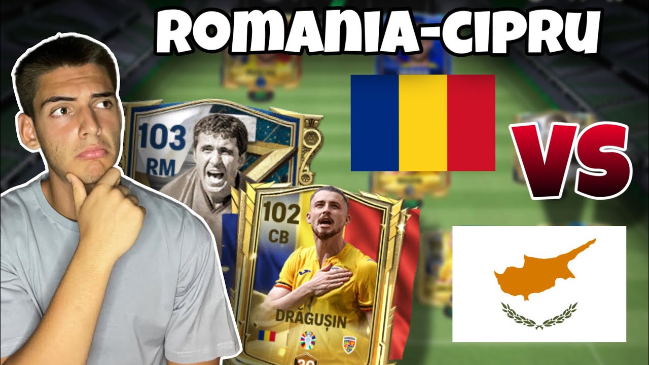 ROMANIA-CIPRU,Echipa Romaniei In FC Mobile!-Squad Builder-FC Mobile ...