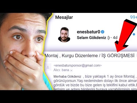 ENES BATUR'DAN İŞ GÖRÜŞMESİ MESAJI GELDİ !