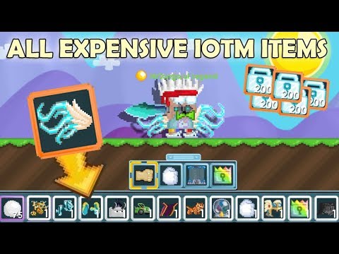 GrowTopia | Buying All IOTM Items on GrowTopia!! (GROSS OUT!!) OMG!!