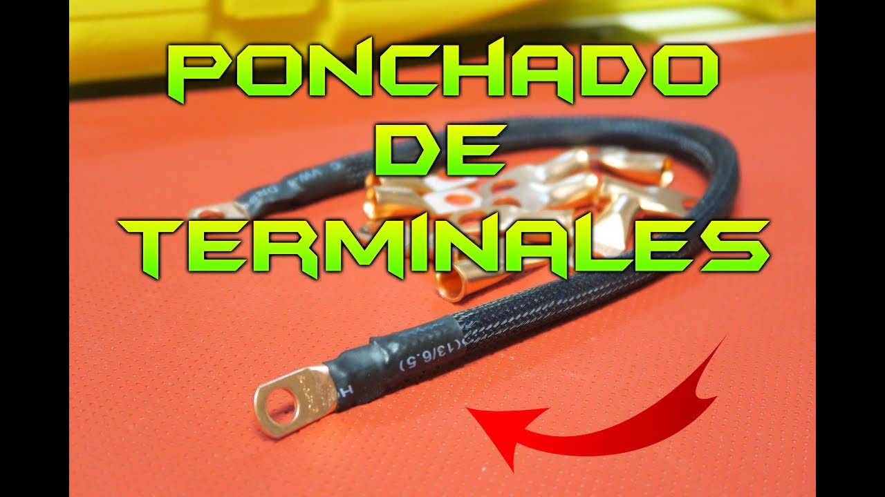 COMO COLOCAR TERMINALES CORRECTAMENTE A TU CABLEADO DE BATERÍA , TIERRA ...