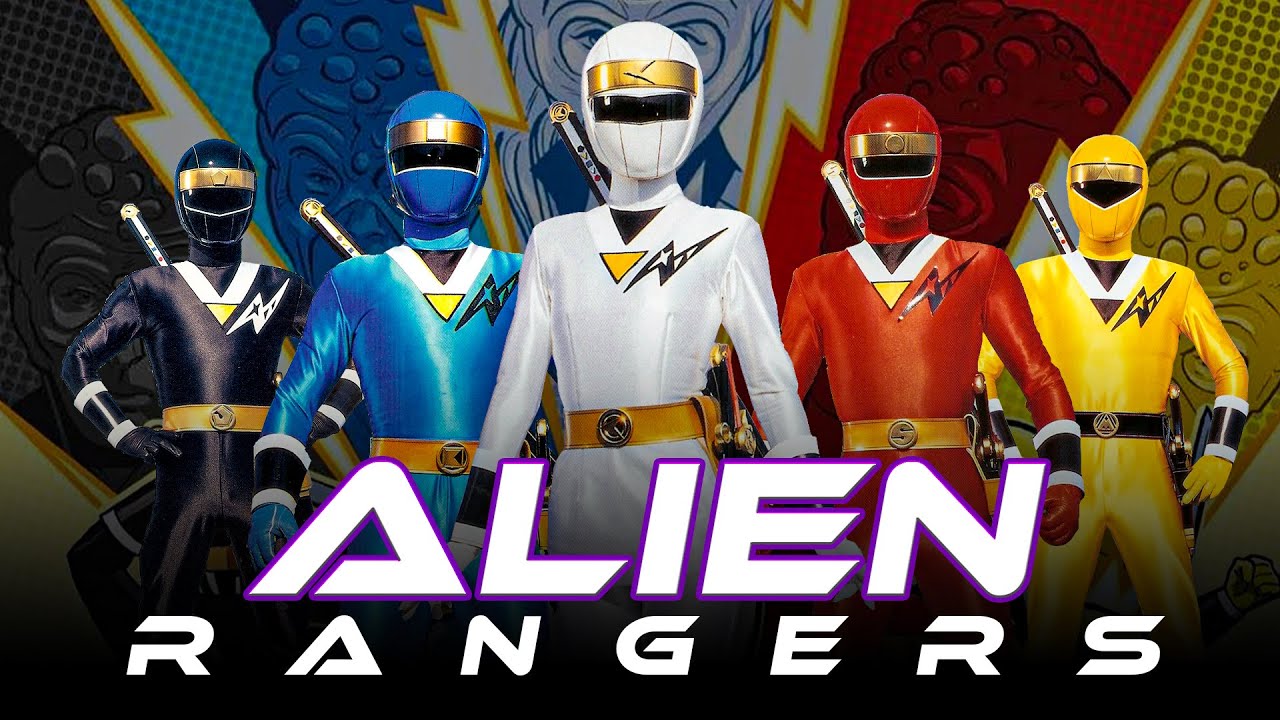 Power Rangers Los ALIEN RANGERS no tienen temporada oficial - YouTube