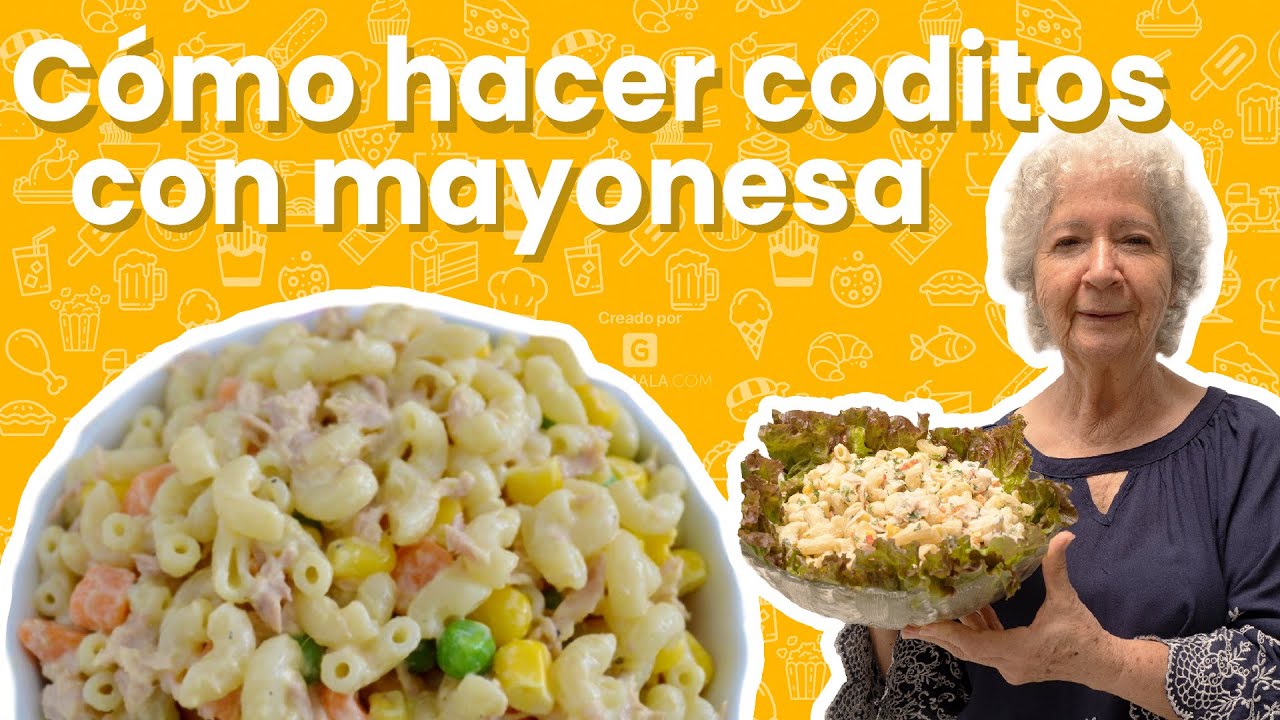 Ensalada de Coditos con mayonesa - YouTube