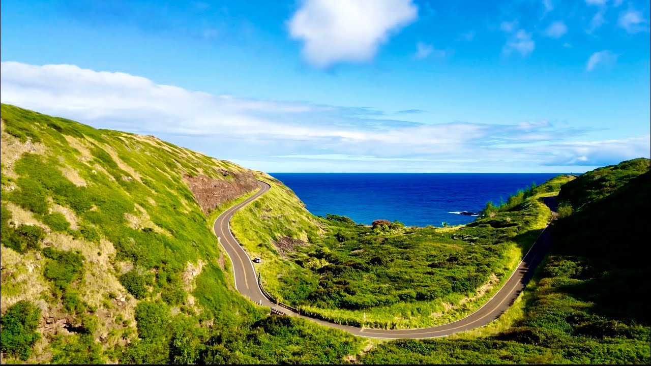 Maui, Hawaii 🌳 Mokolea Point on Scenic Kahekii Highway 🛣️ West Maui ...