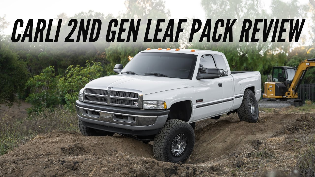 Carli Suspension 2nd Gen Cummins Ram Leaf Pack Review | Worth It? - YouTube