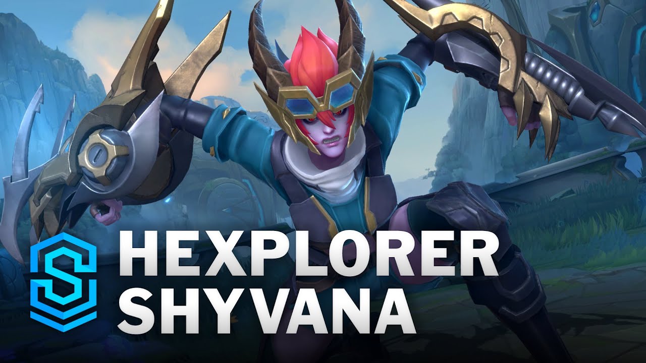 Hexplorer Shyvana Wild Rift Skin Spotlight - YouTube