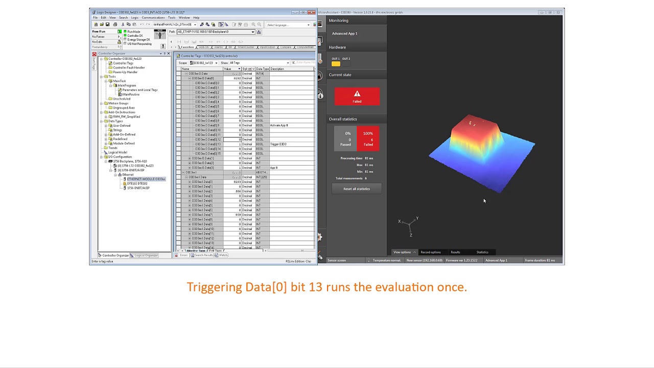 O3D3 Acyclic Set Up and Code Ex - YouTube