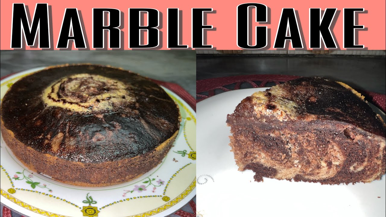 Marble Cake Recipe || Easy Sponge Cake - YouTube