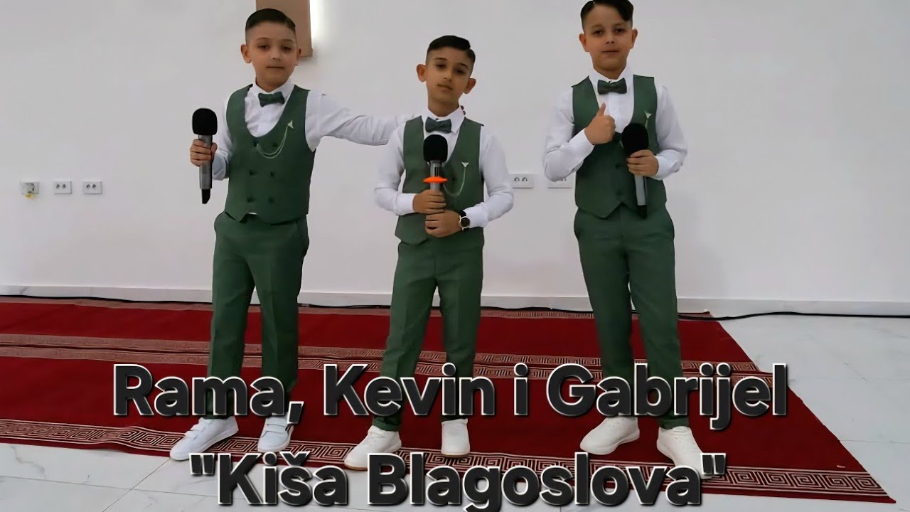 🎵 Rama, Kevin i Gabrijel Batijarevic ️ "Kiša Blagoslova" Hriscanska ...