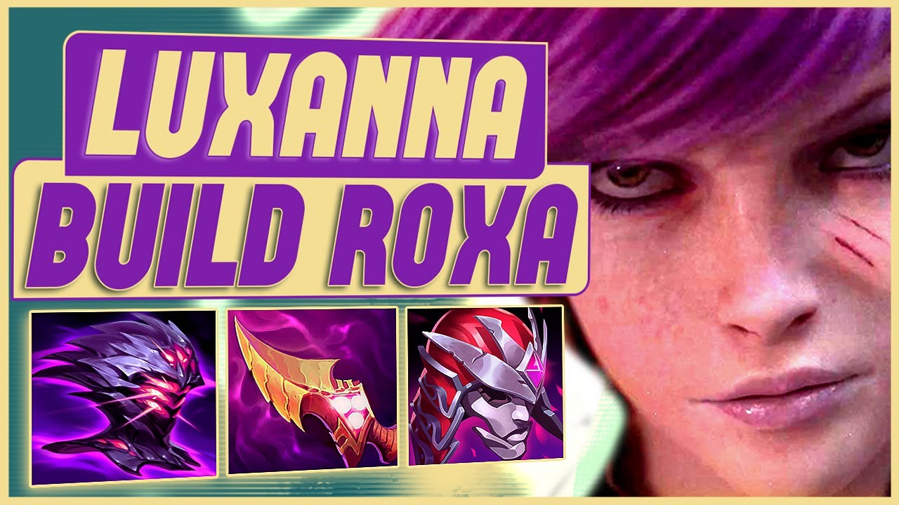 LUX MID BUILD ROXA | ESSA É A LUX DA ESCURIDÃO! | JAK'SHO FOI NO MÍNIMO ...