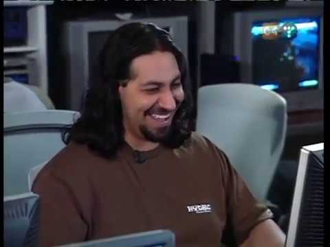 Fear Factory - Raymond Herrera on the Screen Savers 09-23-2004 - YouTube