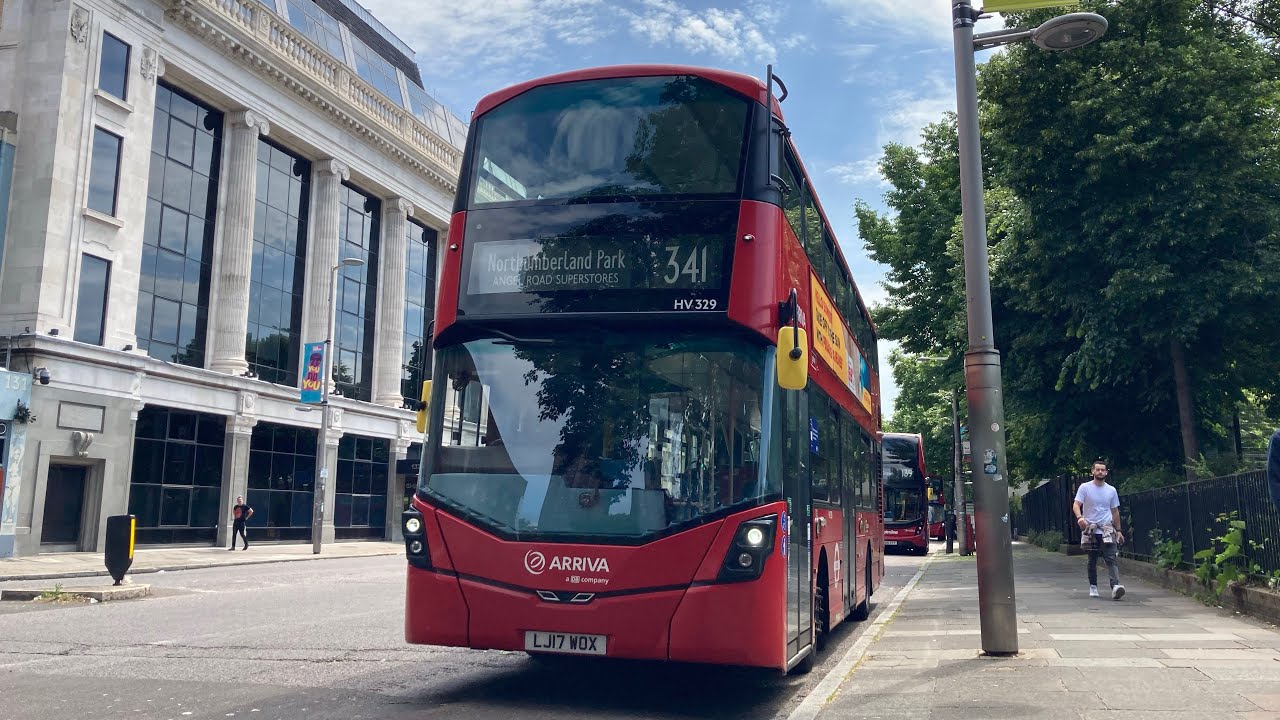 FRV. Arriva Route 341 Meridian Water Superstores to Waterloo. Wright ...
