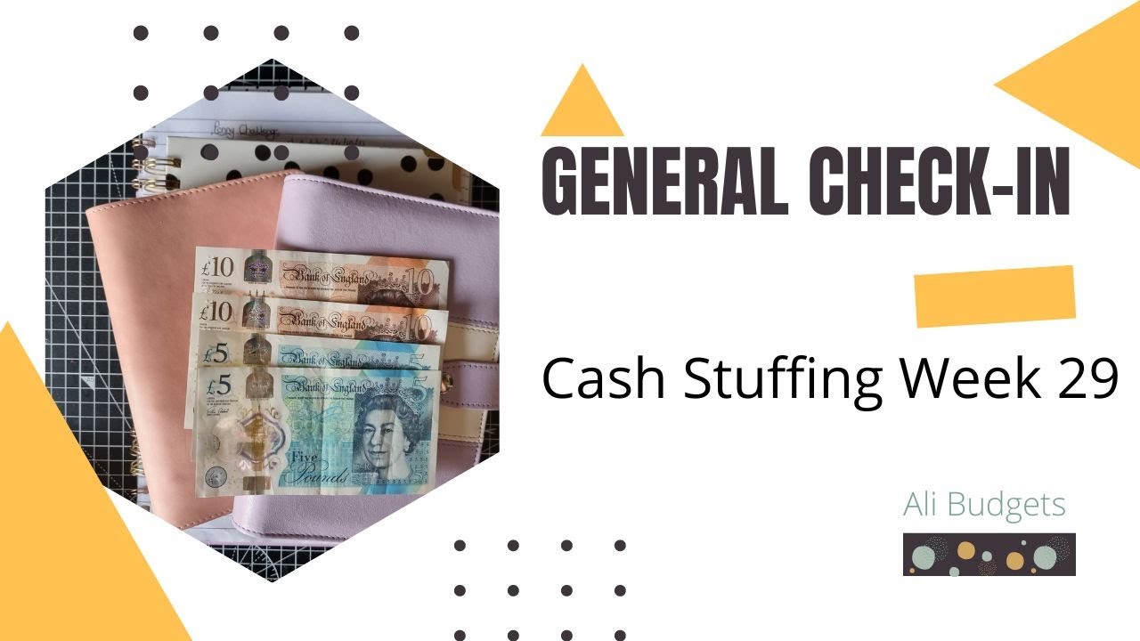 General Check-in | Cash Stuffing Week 29 | UK cash stuffer | Low Income ...