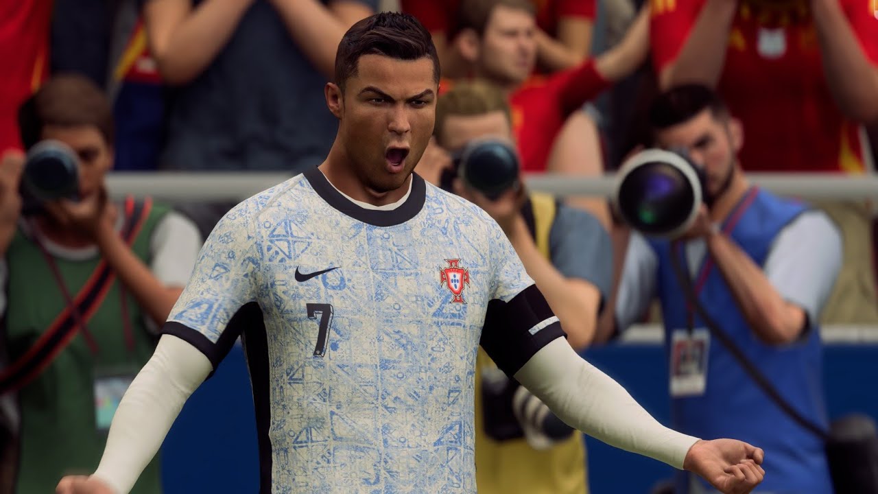 THE IBERIAN DERBY | RONALDO SIUUUU! | SPAIN VS PORTUGAL | PS5 | EA ...