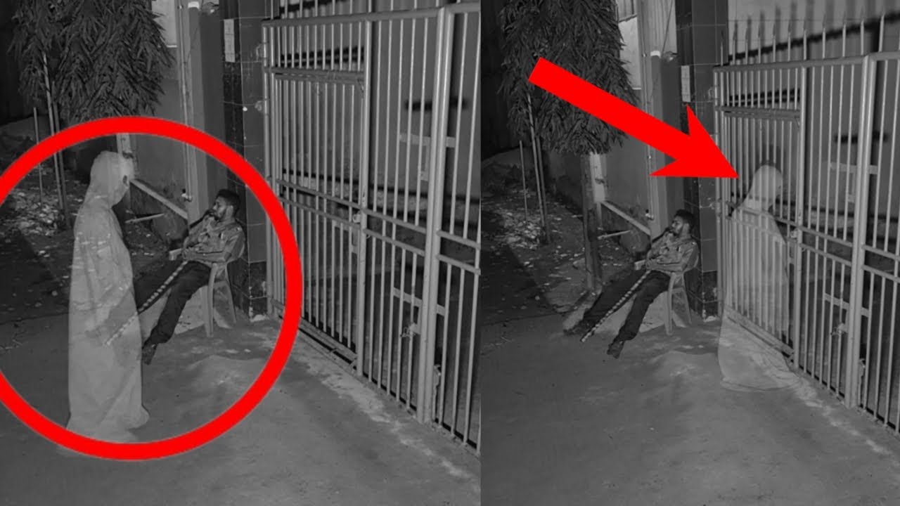 Ghostly activities on watchmen caught on CCTV camera || Ghost Fighter ...