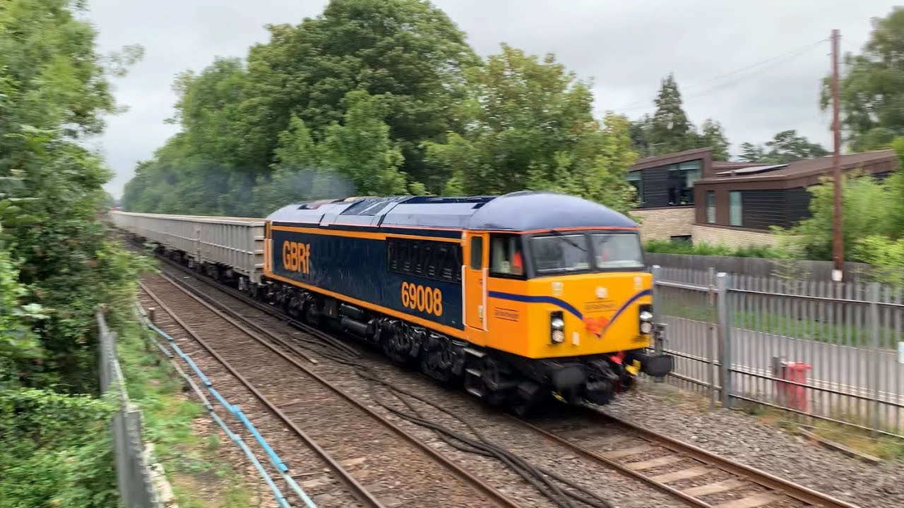 Class 69 | 69008 | Tone | GB Railfreight - GBRf - YouTube