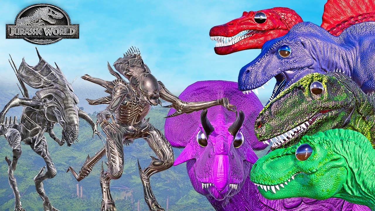 Xenomorphs Queen, Raven VS Alien Dinosaurs Mod Pack, Ultimasaurus, T ...