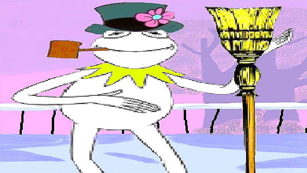Kermit the Frog (aka Frosty the Snowman) part 4 - Kermit Comes to Life ...