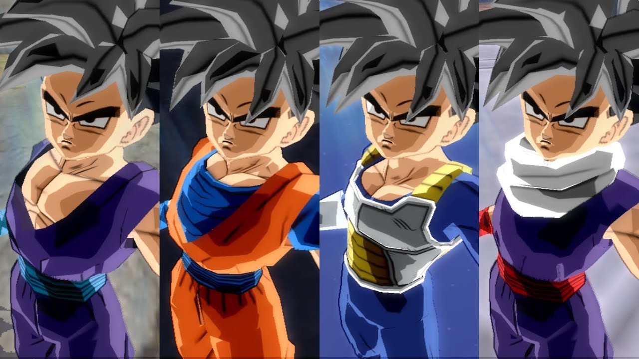 Gohan Joven Definitivo (4 trajes) 【DBZ BT3 PS2 Mod】 - YouTube