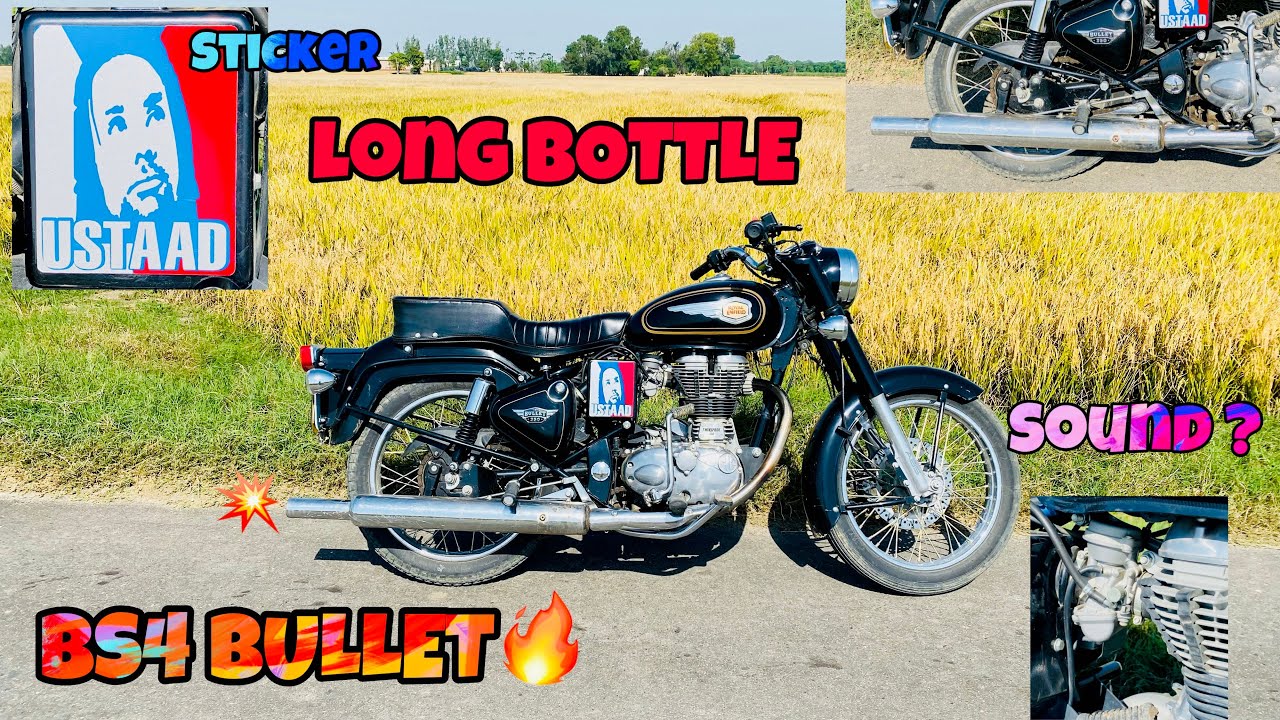 BS4 BULLET LONG BOTTLE SILANCER SOUND 🔥| THANKYOU FOR 25K - YouTube