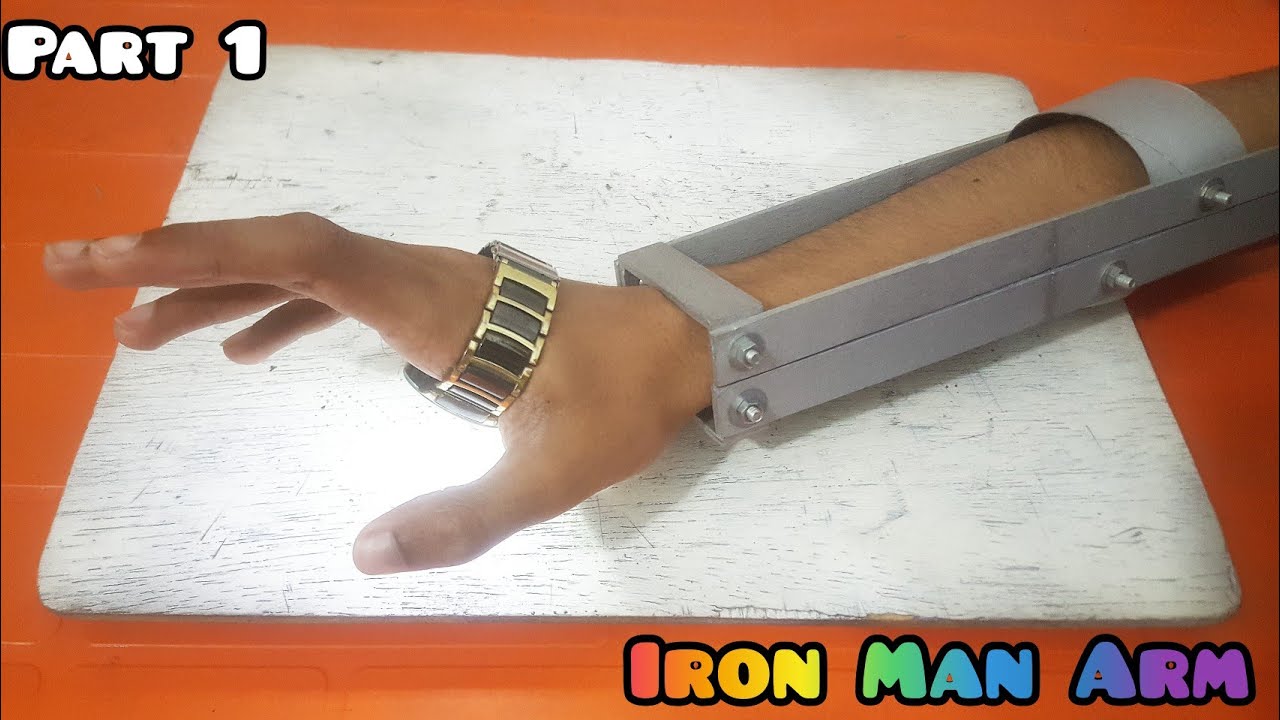Making Iron Man Arm | Part 1 | Exo-skeleton - YouTube