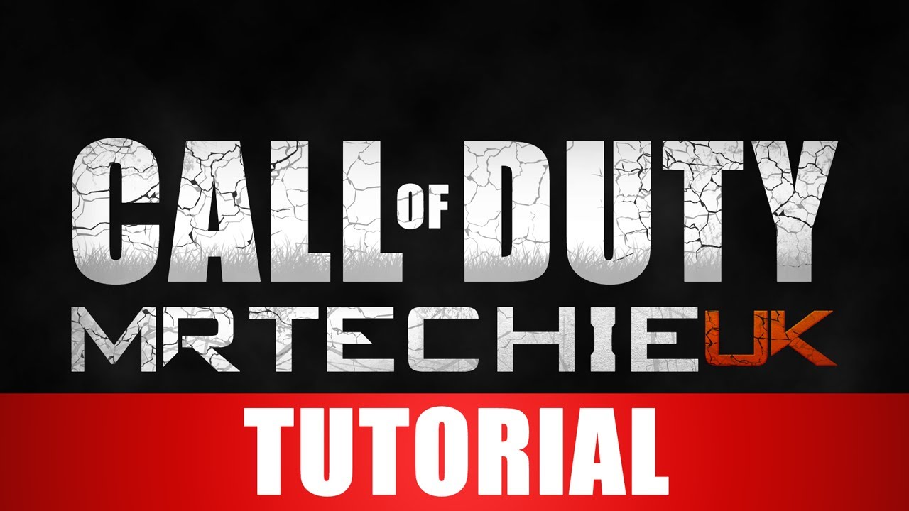 [Tutorial] Call of Duty Style Text - YouTube