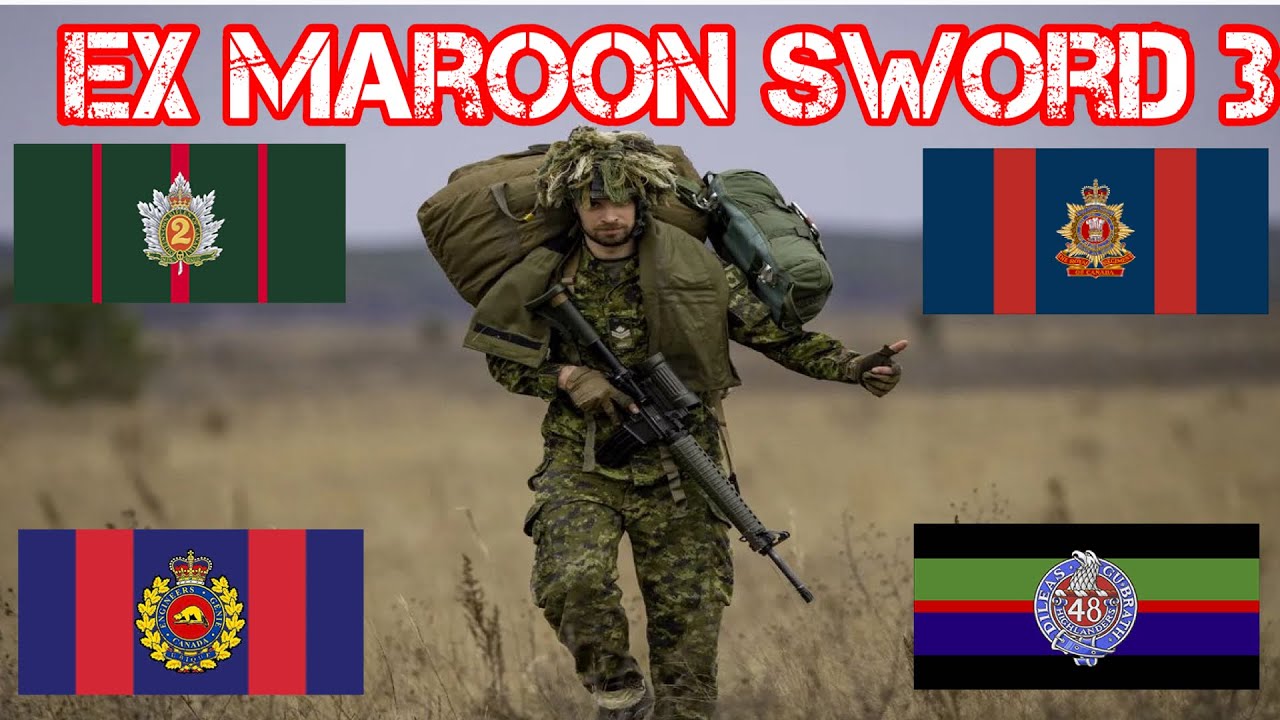 Ex Maroon Sword 3🇨🇦🪖Canadian Army Reserve - YouTube