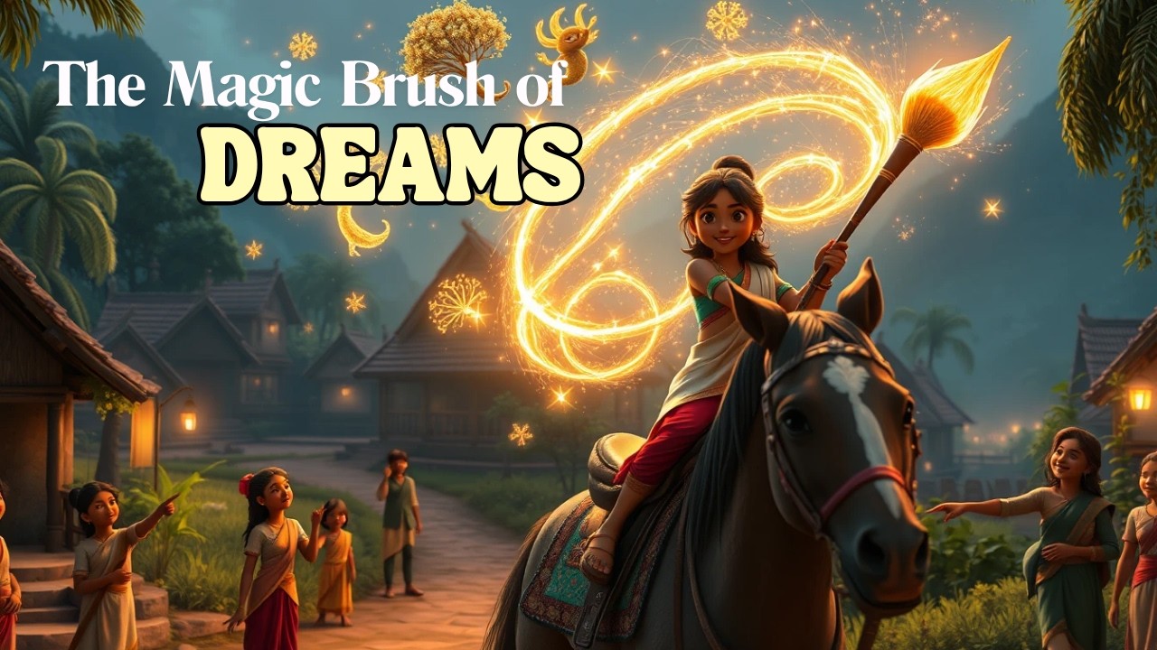 The Magic Brush of Dreams Class 8 — Animation, Full Explanation, Word ...