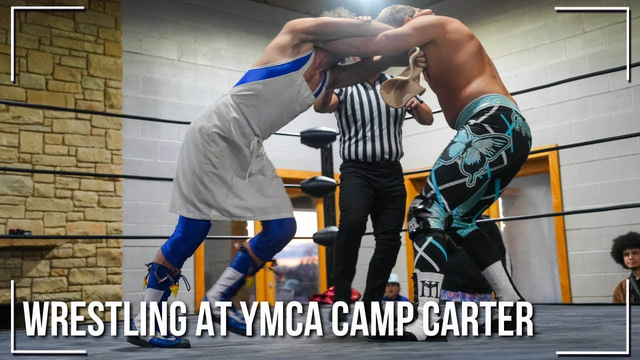 YMCA Camp Carter hosts an INCREDIBLE wrestling event! - YouTube