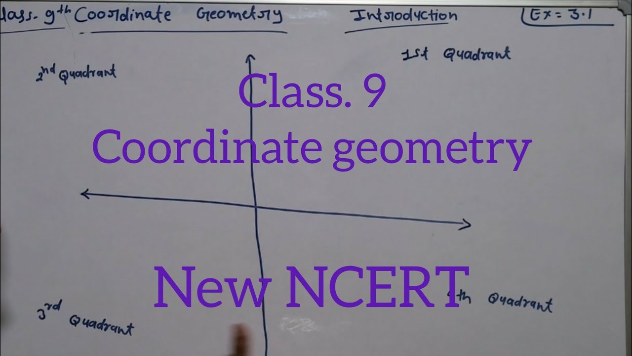 Class 9 Math Chapter 3 Introduction to Coordinate Geometry || NCERT ...