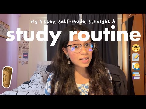 the exact asian (indian) study routine that gets me straight A’s in school 📚
