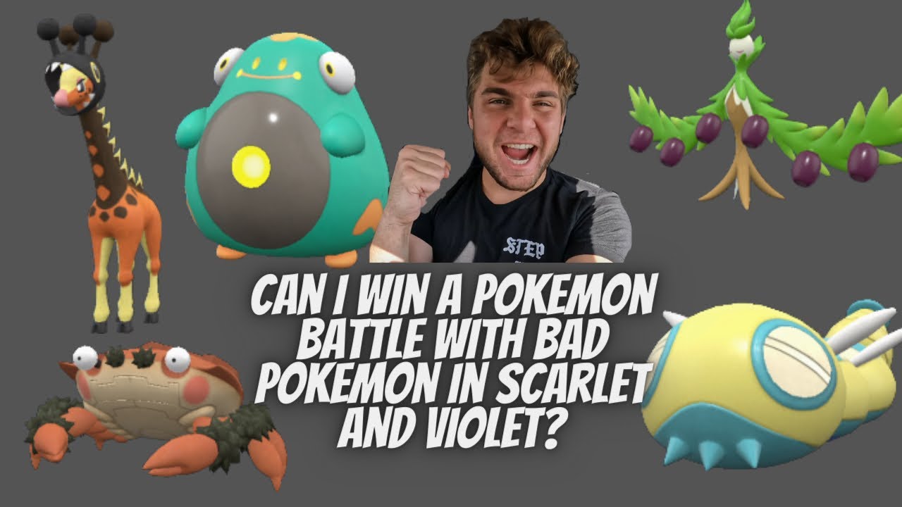 Can I Win A Pokemon Battle With Bad Pokemon in Scarlet and Violet ...