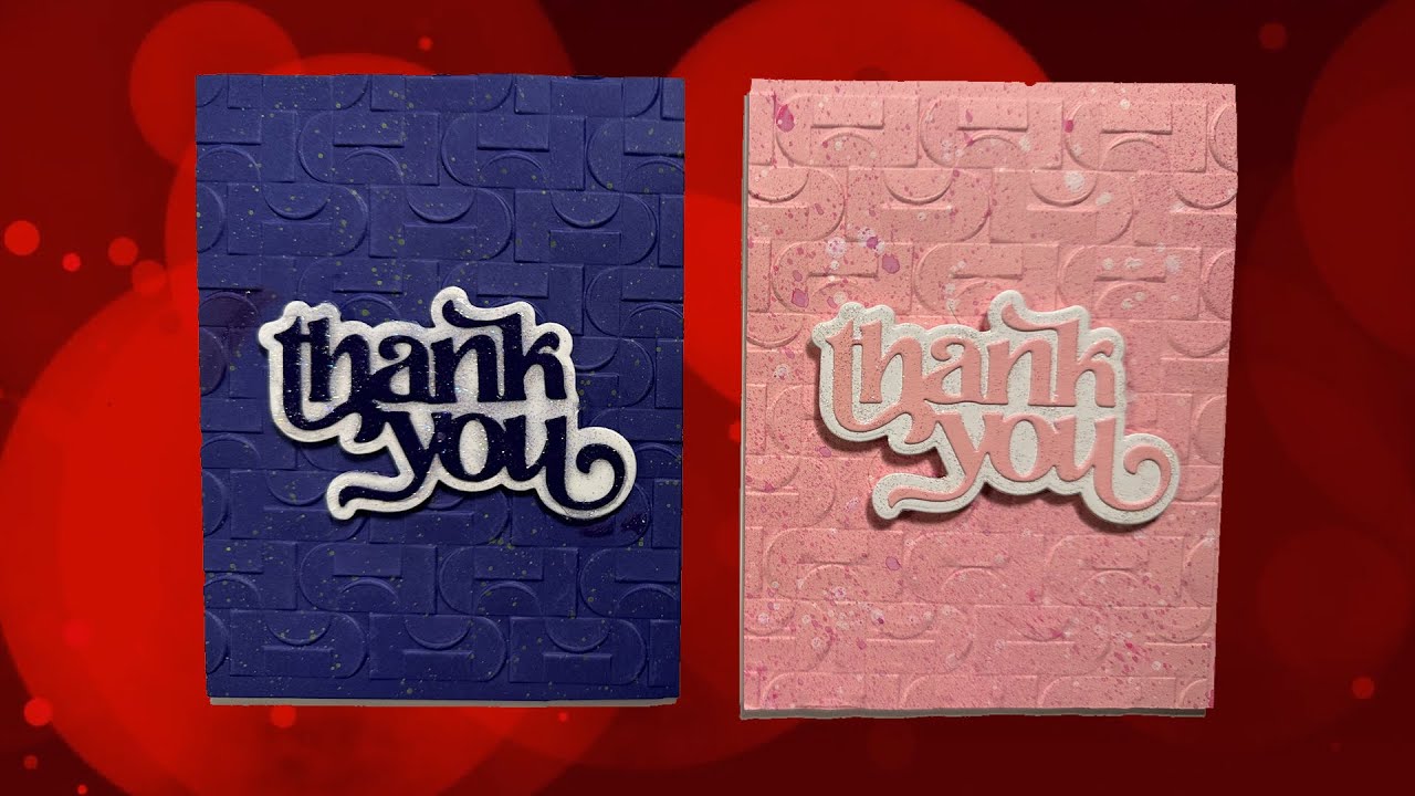 A simple and creative Thank You Card using Simon Says Stamp supplies ...