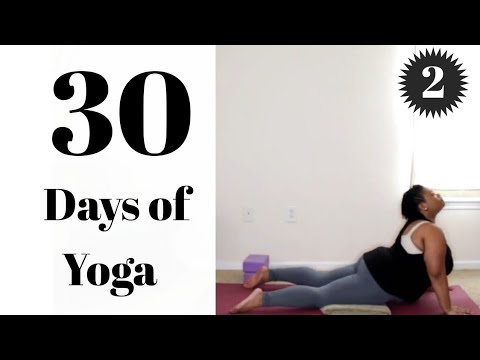 Day 2 - Backbends - 30 Days of Yoga