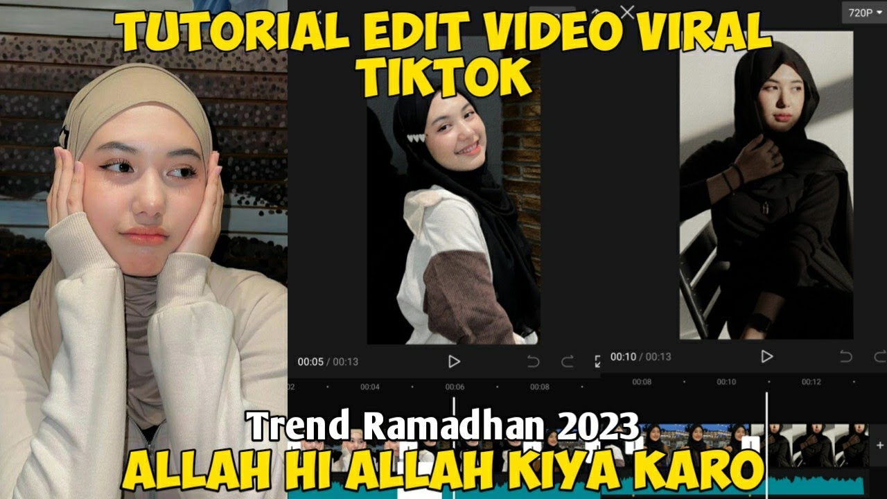 Tutorial Edit Video Trend Allah Hi Allah Kiya Karo || Allah Kiya Karo || Ramadhan2023 || Viral ...