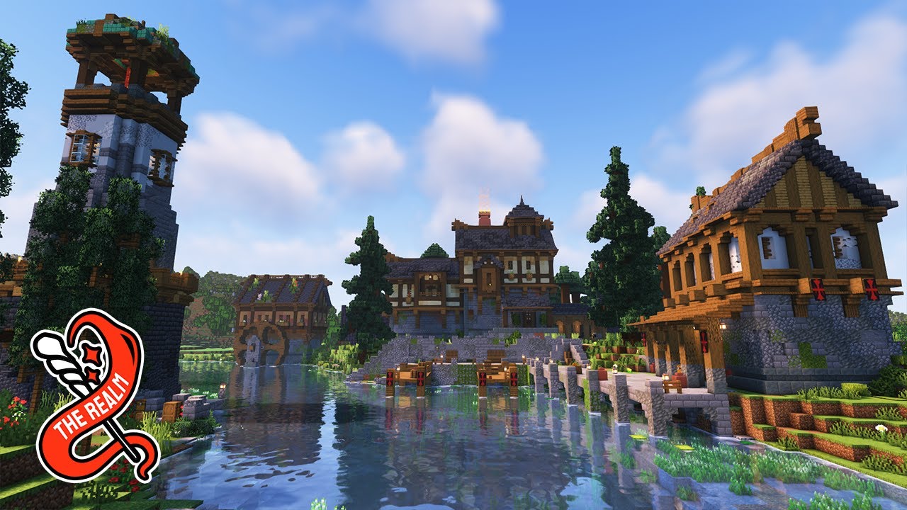The Realm SMP - Medieval City Planning!!! [Rats SMP Later!!!] - YouTube