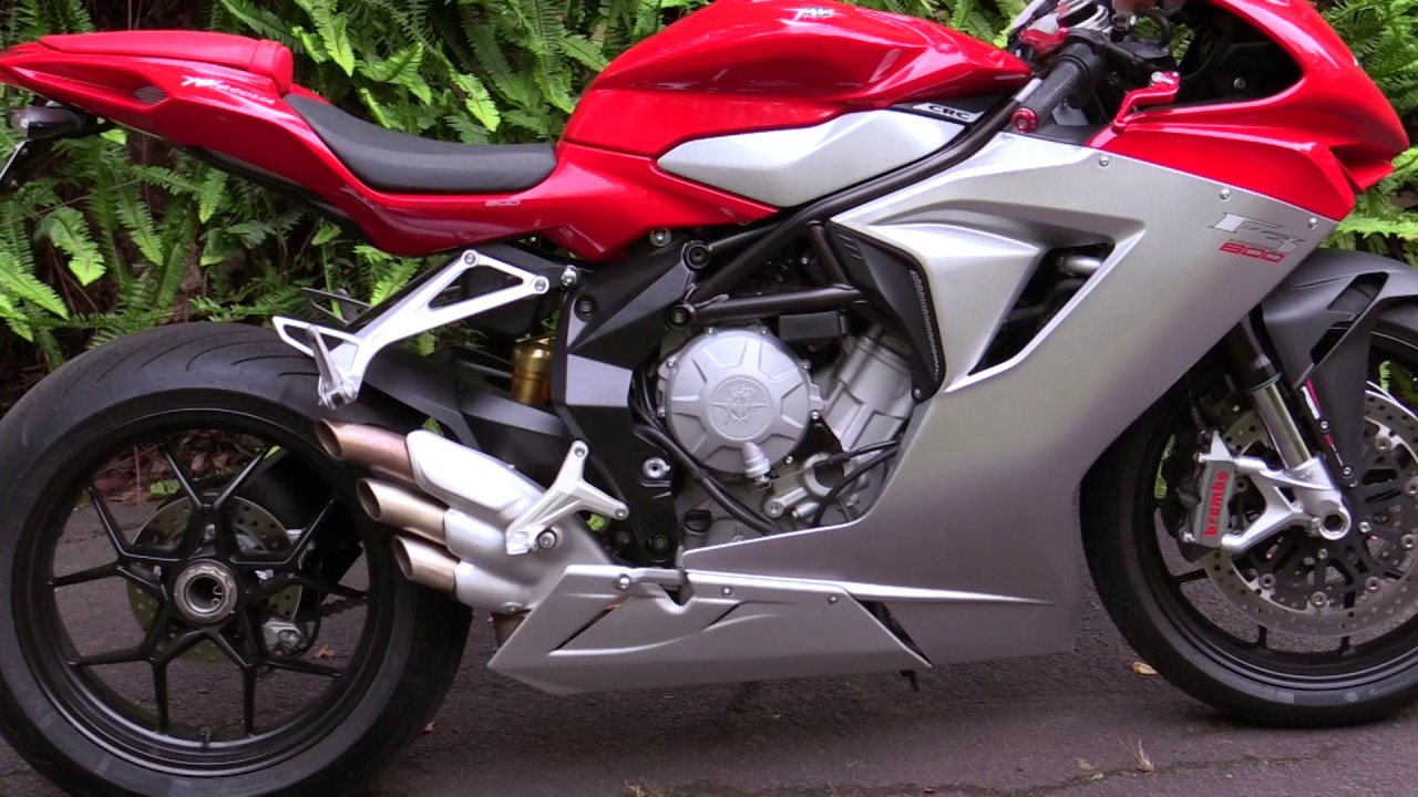 MV Agusta F3 800 Review - YouTube