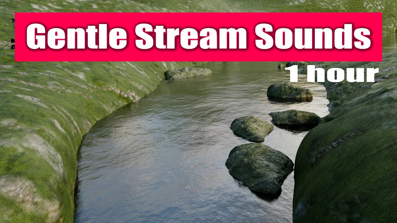 Gentle Stream Sounds use for Insomnia , Sleep, Stress Relief, and ...