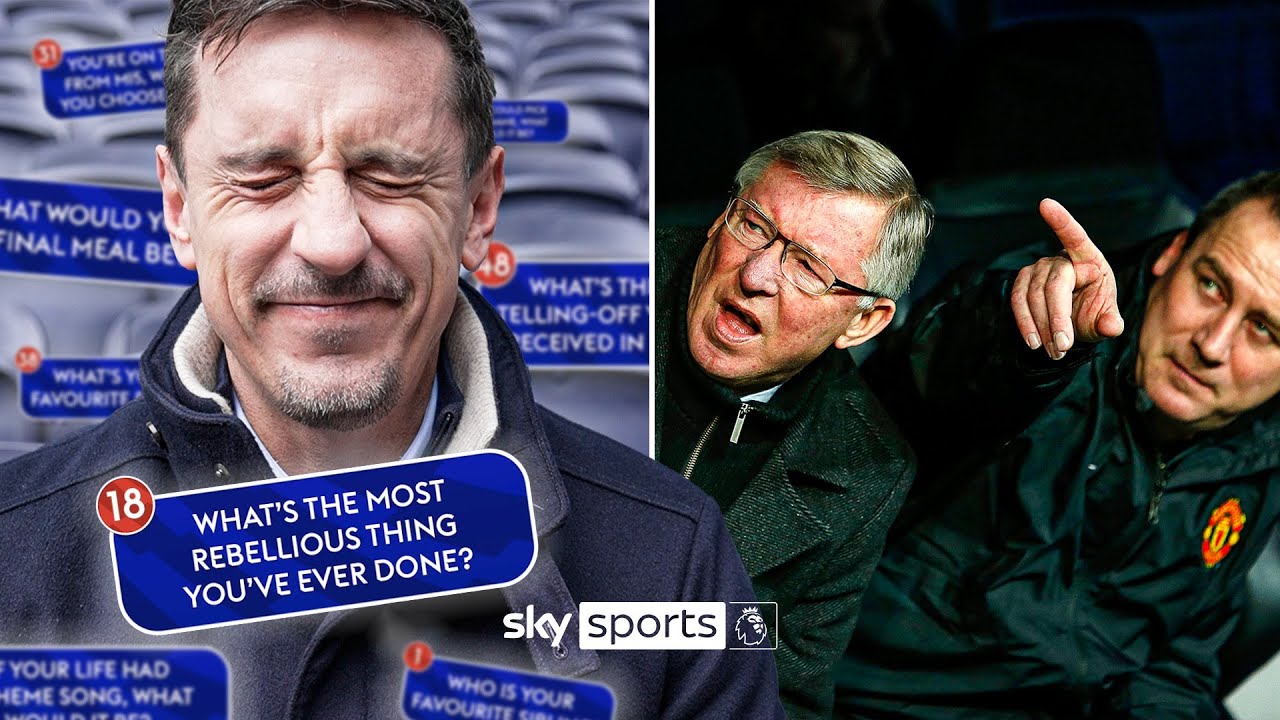 "I told Sir Alex Ferguson to..." | Gary Neville answers 50 QUESTIONS ...