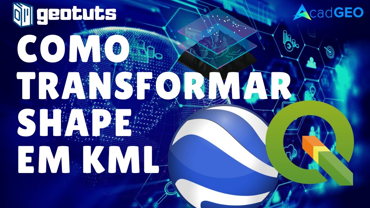 Como transformar shape em KML no QGIS | GeoTuts - YouTube