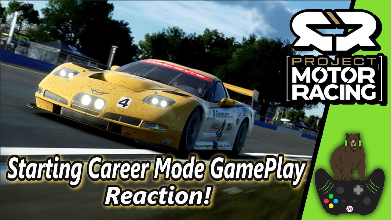 Starting Career Mode Gameplay from Project Motor Racing! | Game ...