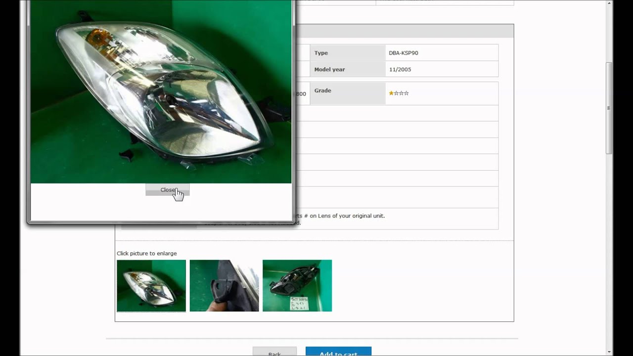 【TAU】 Auto Parts Serch System "How to use" - YouTube