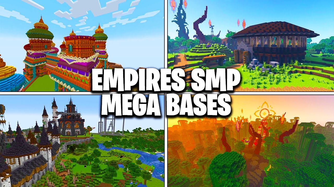 Mega Base Progress on EMPIRES SMP (Empires SMP Recap) - YouTube