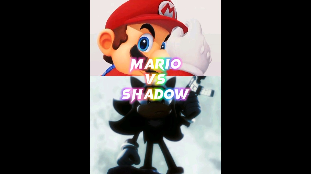 Mario vs Shadow - YouTube