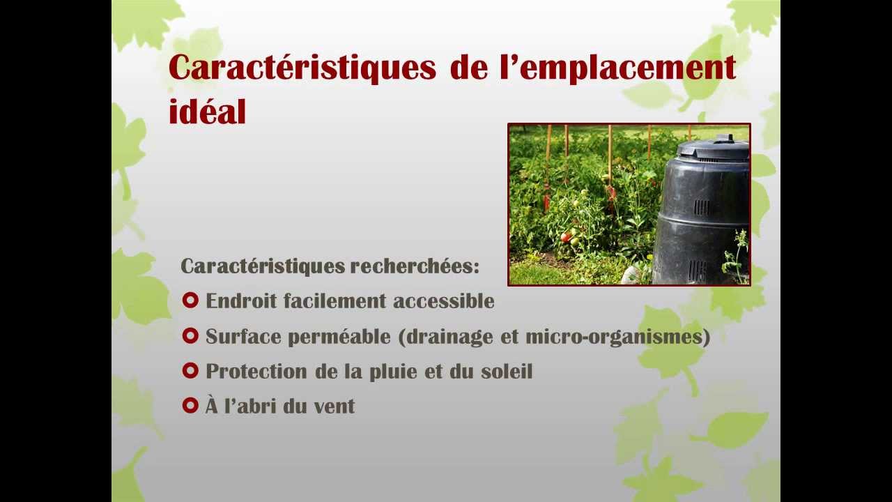 Le compostage domestique - Pour soi et pour l'environnement - YouTube