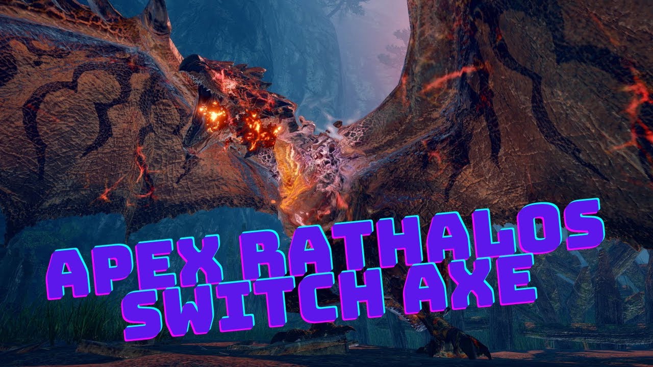 [MH Rise] Apex rathalos Switch Axe - YouTube